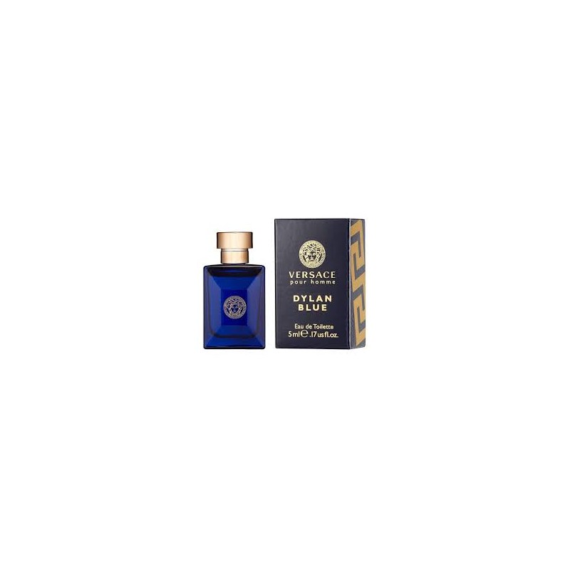 DYLAN BLUE MINIATURA EDT 5ML - VERSACE - Perfumeria Yessenia